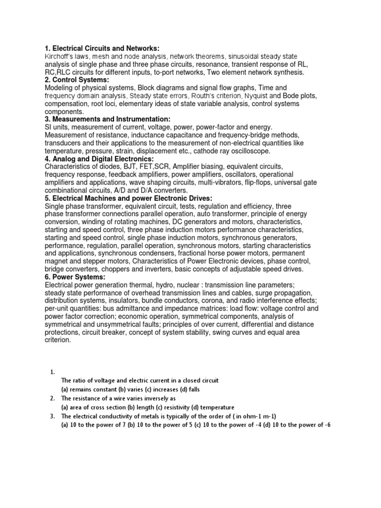 Electrical Circuits and Networks | PDF | Electrical Resistance And ...