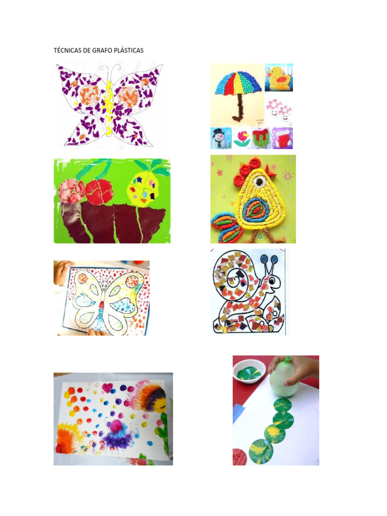 TÉCNICAS DE GRAFO PLÁSTICAS | PDF