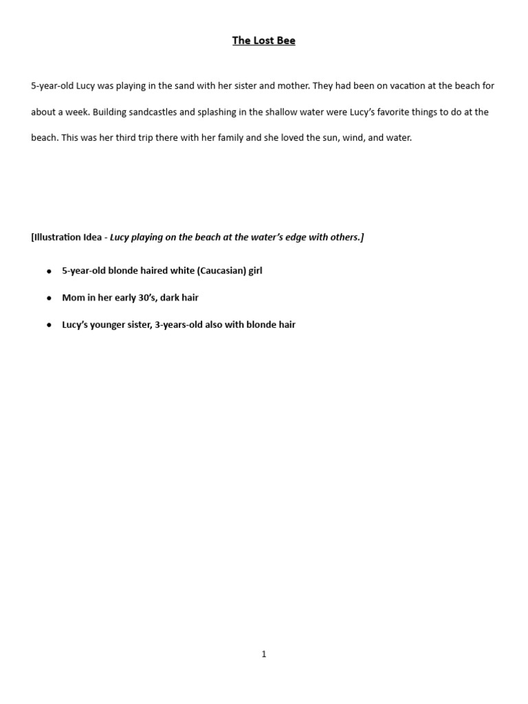 The Lost Bee 9-8-23 Book Version | PDF