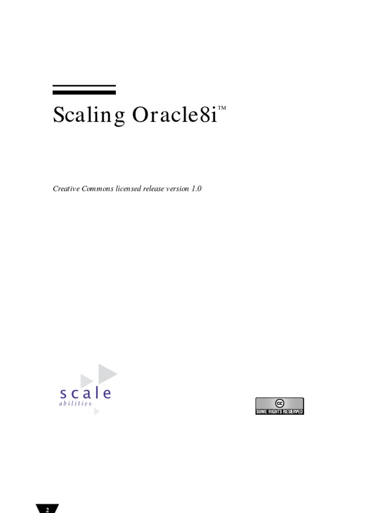 Scaling Oracle8i Jamesmorle Pdf Oracle Database Scalability