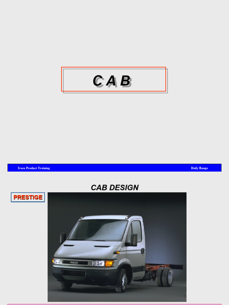 04 Cab | PDF | Truck | Airbag
