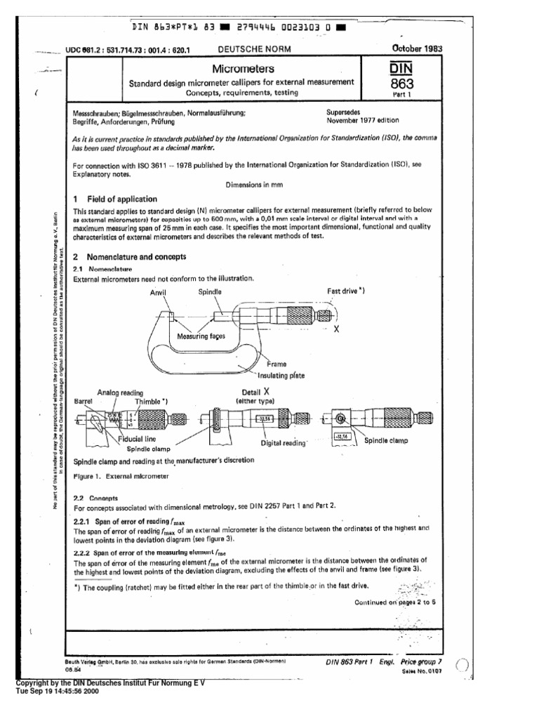 Din 863 Part 1 | PDF | Technology & Engineering