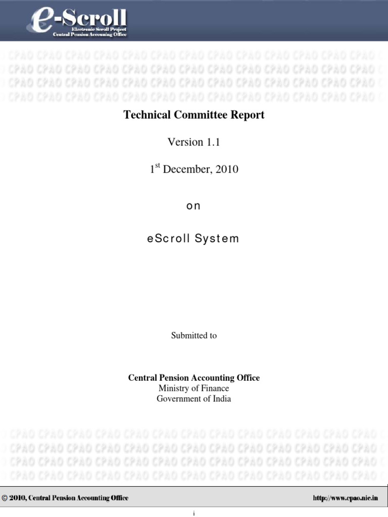 Paper1technical Committee Report-Final | PDF | Reserve Bank Of India ...