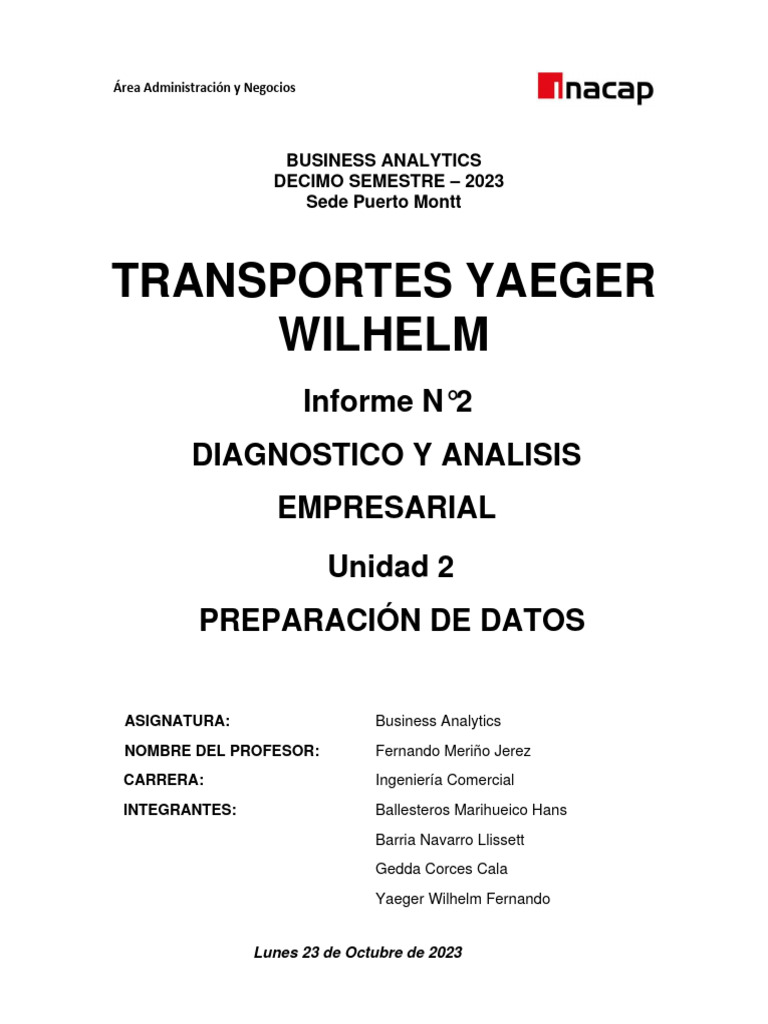 Ballesteros-Barria-Gedda-Yaeger EVA 2 | PDF | Logística | Business