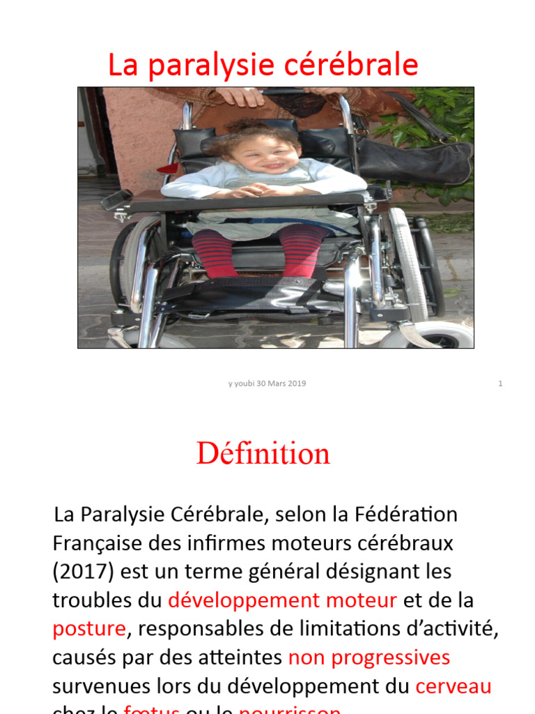 La Paralysie Cérébrale | PDF | Infirmité motrice cérébrale | Épilepsie