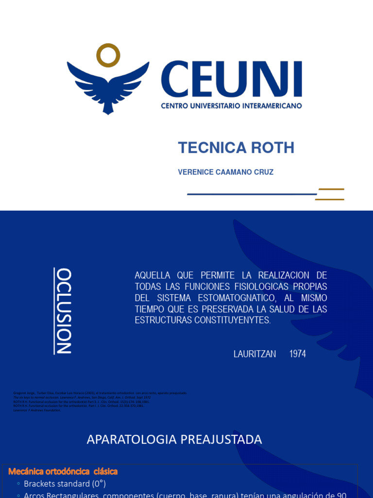 Aparatos Preajustados | PDF | Odontología | Diente