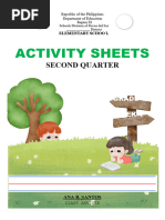 Quarter 2-Week 4 Kindergarten Worksheets | PDF