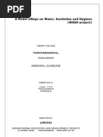 Project Logframe Template Guide | PDF | Wash | Sanitation