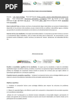 Temas Generadores PRIMARIA | PDF | Ciencias sociales | Informática