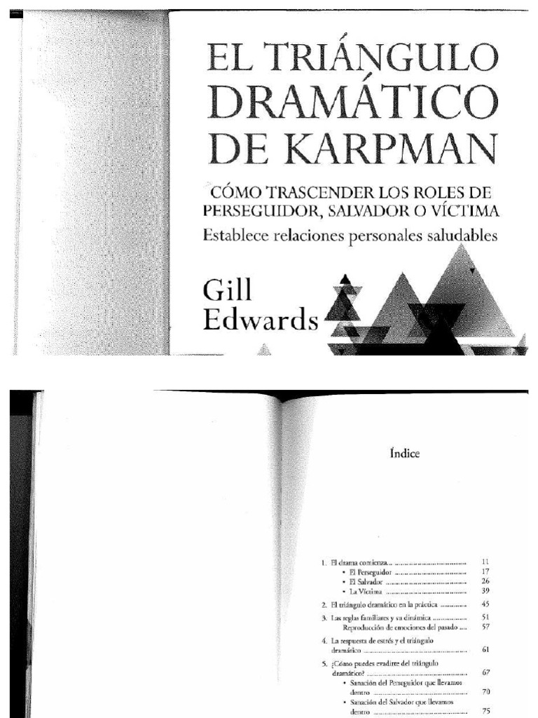 El Triangulo Dramatico de Karpmanpdf | PDF