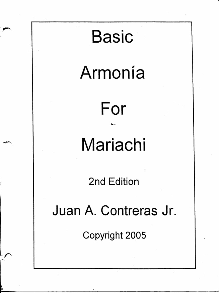 Basic Armonia For Mariachi | PDF | Musical Techniques | Musical ...
