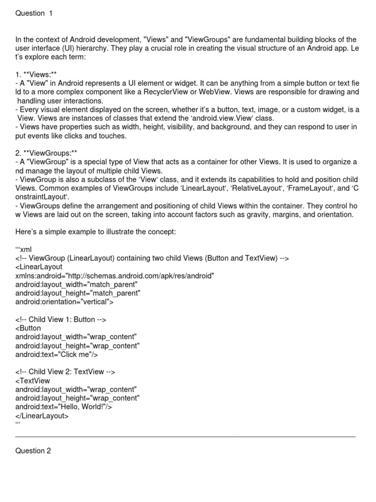 Mad Unit-5 | PDF | Android (Operating System) | Class (Computer ... Mad Unit-5 | PDF | Android (Operating System) | Class (Computer ...