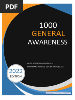 1000 Static GK Questions PDF | PDF
