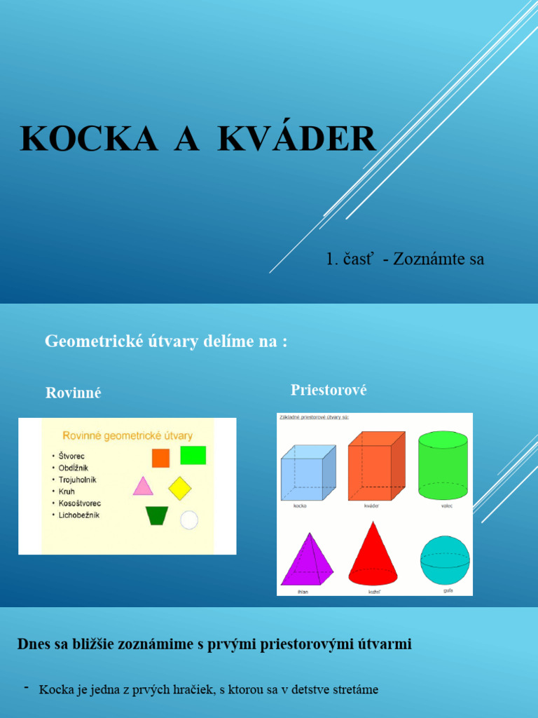 Kváder A Kocka - Úvod | PDF