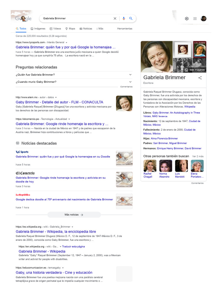 Gabriela Brimmer - Activista | PDF