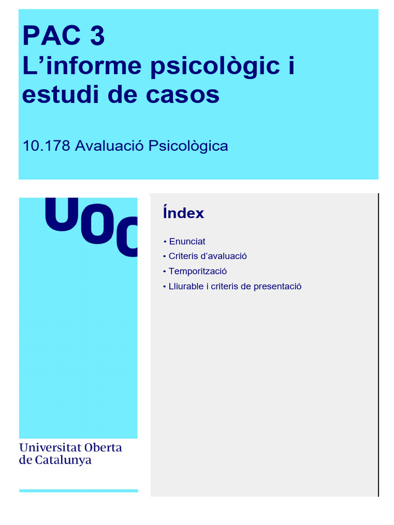 PAC3 - Model de Solucions | PDF