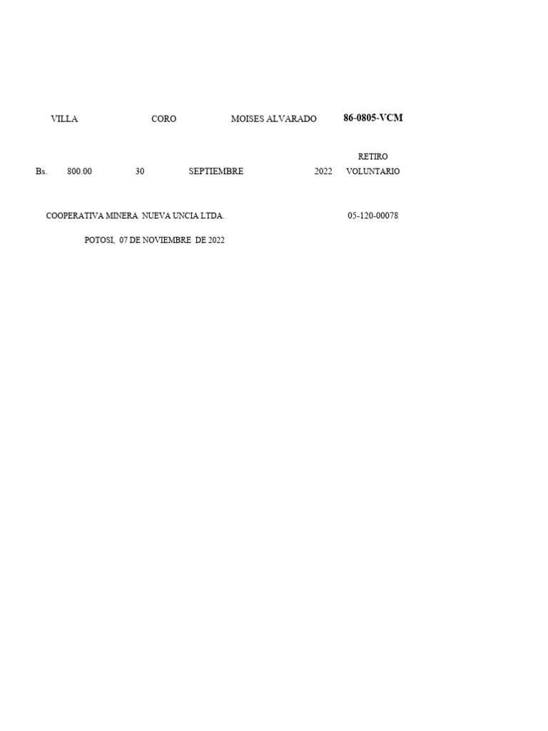Avc-07 Modelo para Imprimir | PDF