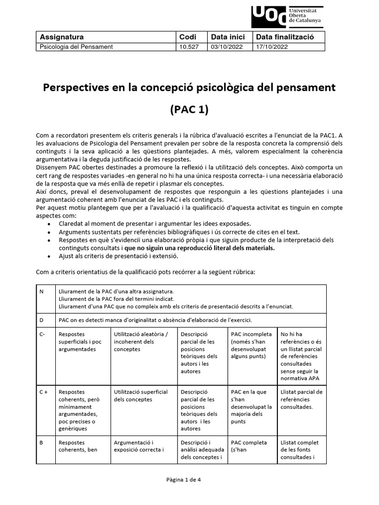 Feedback PAC 1 10527 20221 | PDF Feedback PAC 1 10527 20221 | PDF