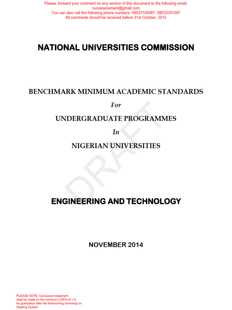Nuc Curriculum | PDF | Engineering | Curriculum
