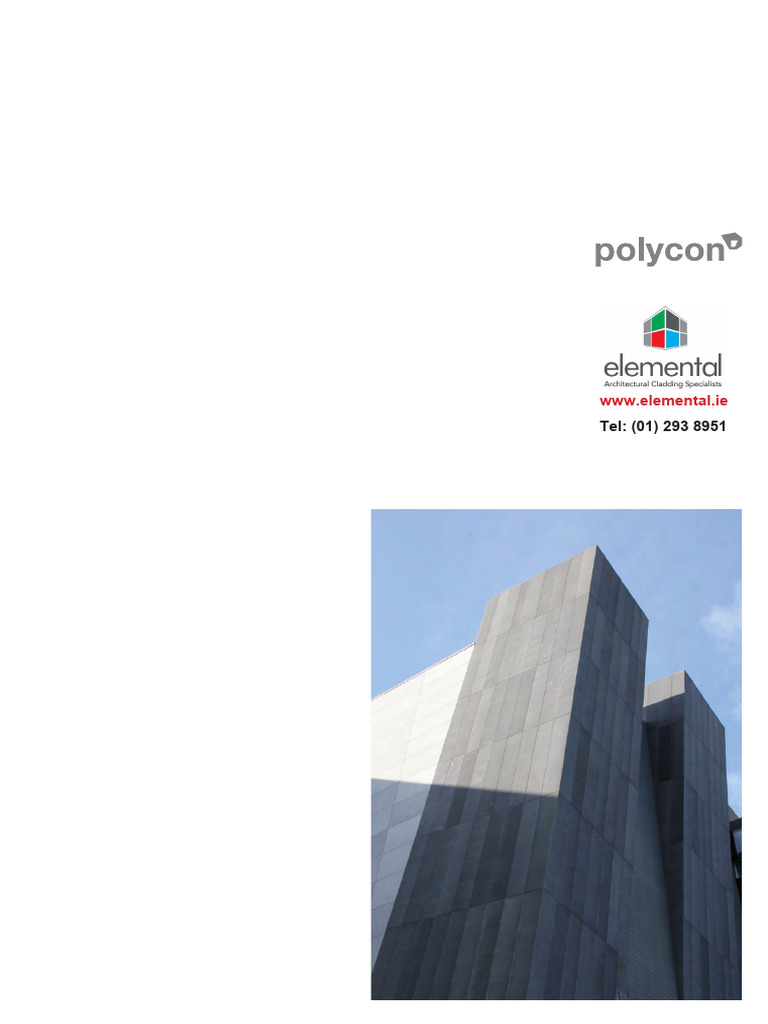 EL-Polycon Flyer en | PDF | Concrete | Composite Material