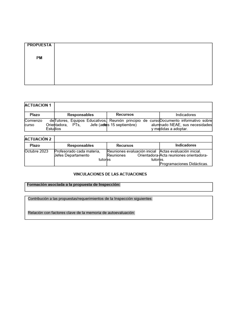 Modelo Copiable y Pegable | PDF | Evaluación | Cognición
