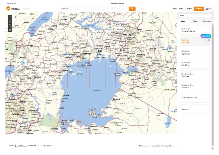 KMP MAP 02 | PDF | Geographic Data And Information | Cartography