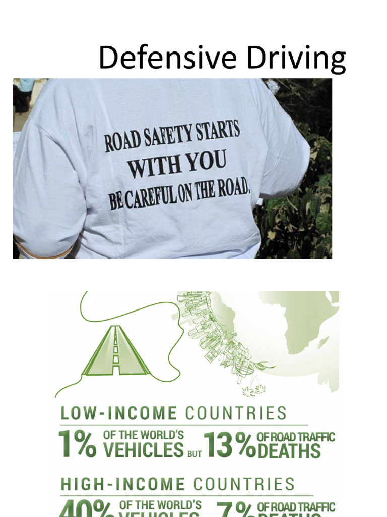Defensive Driving Edited Notes For Sharing | PDF | Traffic Collision ...