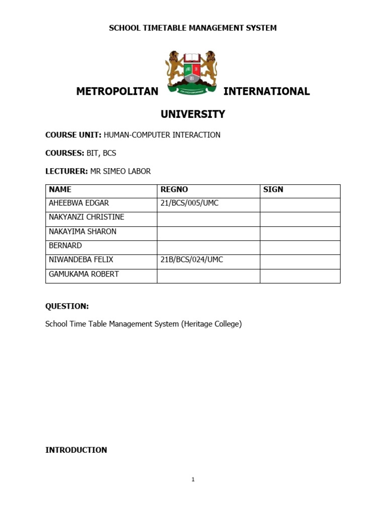 Edited School Timetable MGT System | PDF | Php | World Wide Web