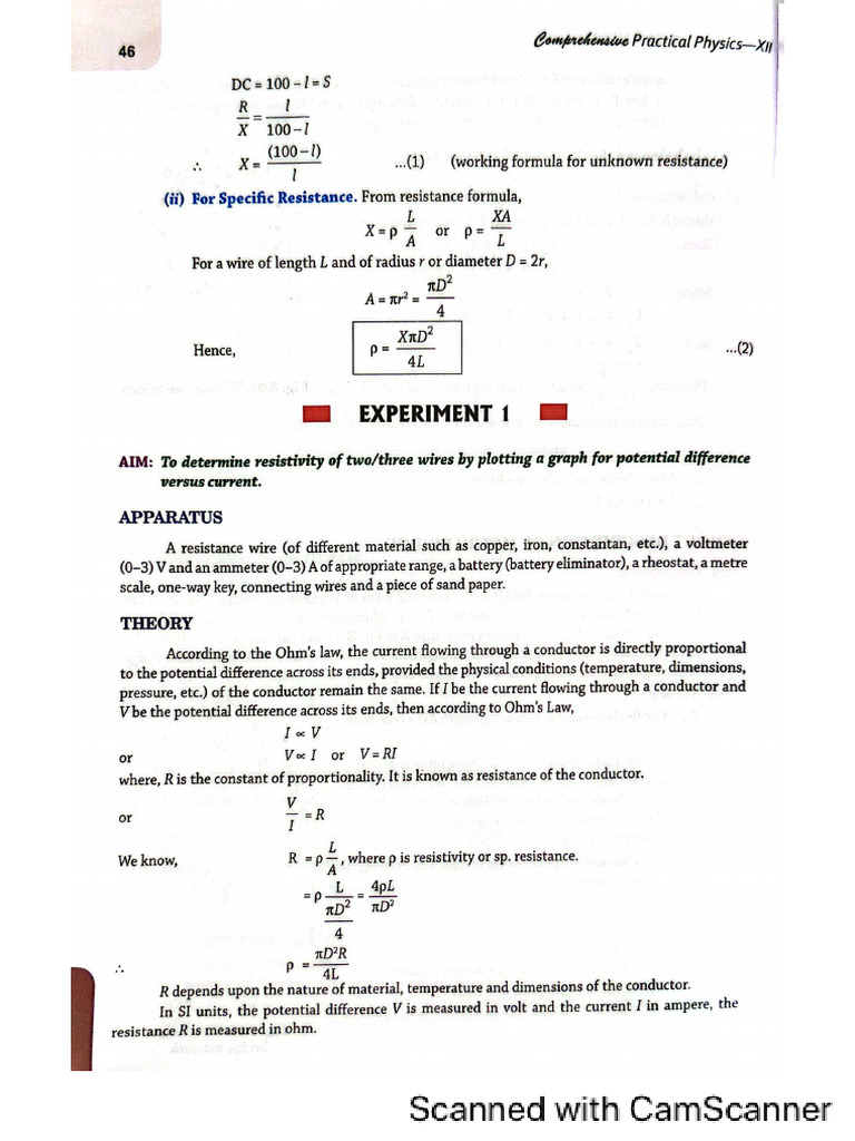 Physics Practical | PDF