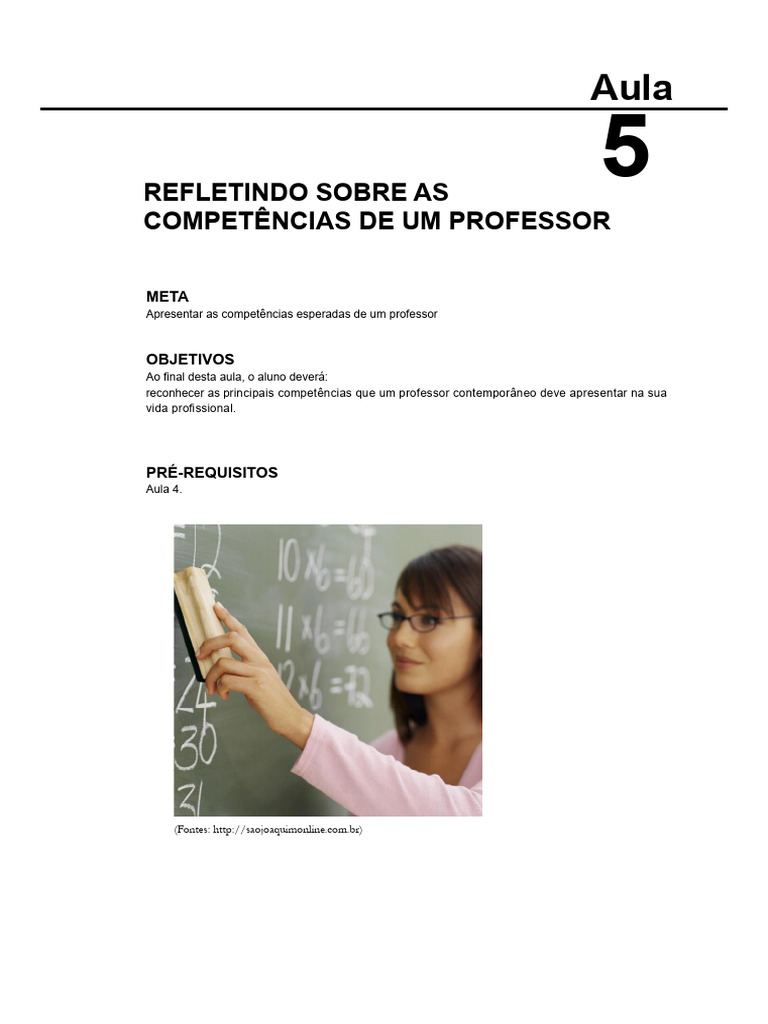 10233331032014didatica e Metodologia para o Ensino de Fisica I Aula 5 | PDF | Pedagogia ...