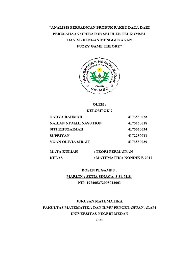 Proposal Mini Riset - Kelompok 7 - PSM B17 | PDF