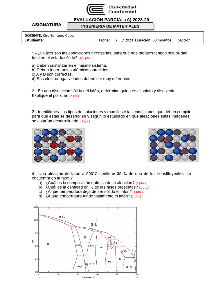 Examen de 2do Consolidado | PDF