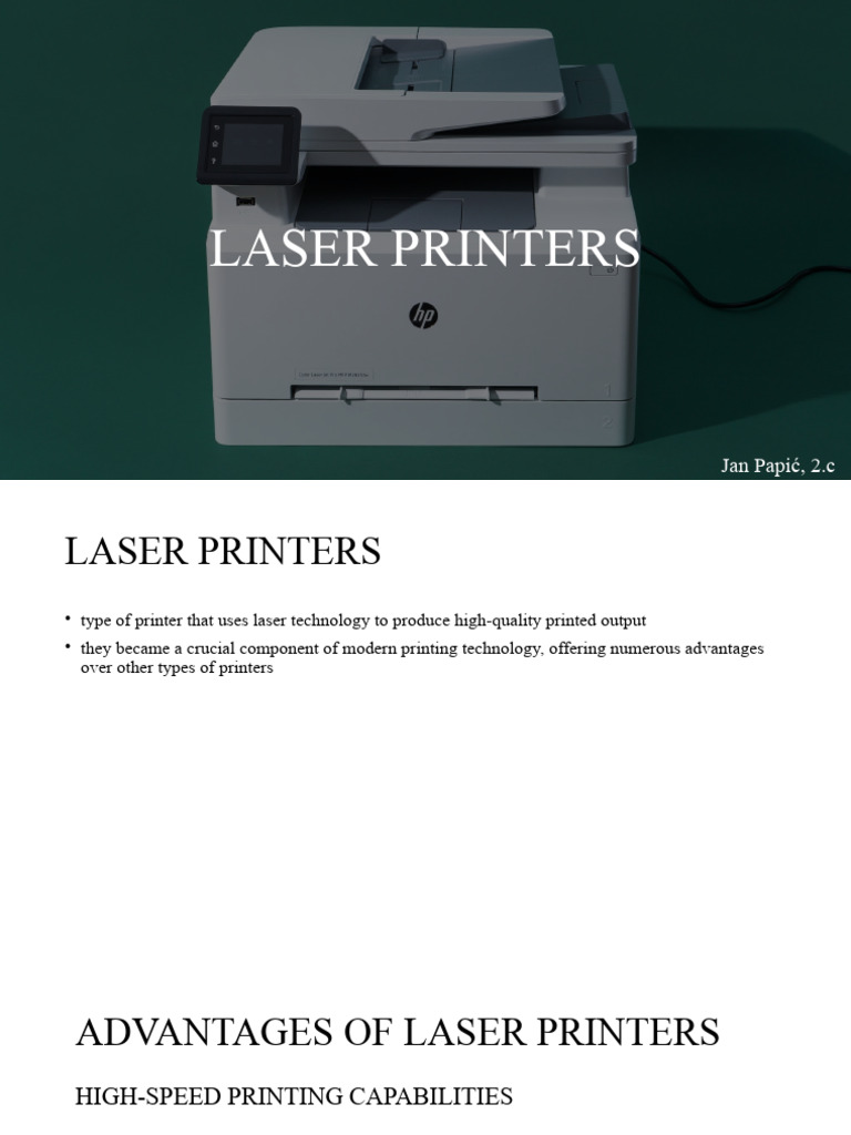 Laser Printers | PDF | Printer (Computing) | Technological Change