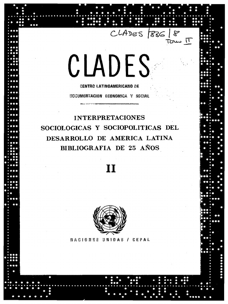 Clades: Interpretaciones Sociologicas Y Sociopoliticas Del Desarrollo ...