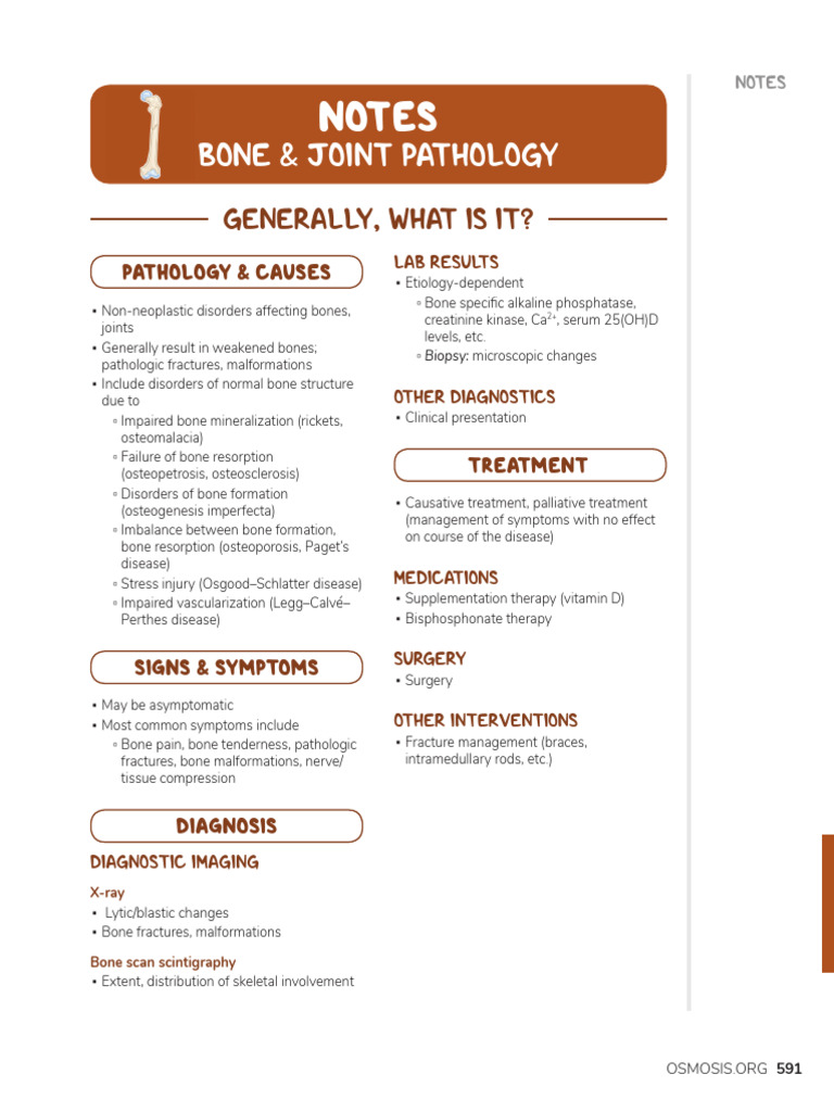 Bone And Joint Pathology Pdf Bone Osteoporosis