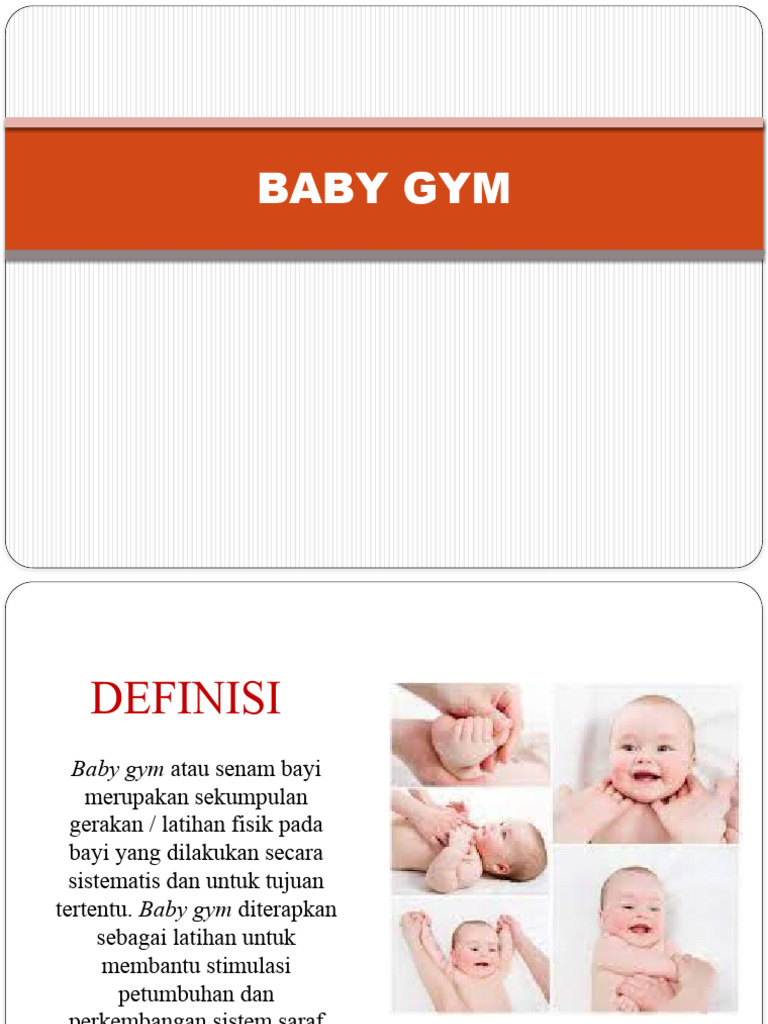 BABY GYM Senam Bayi | PDF