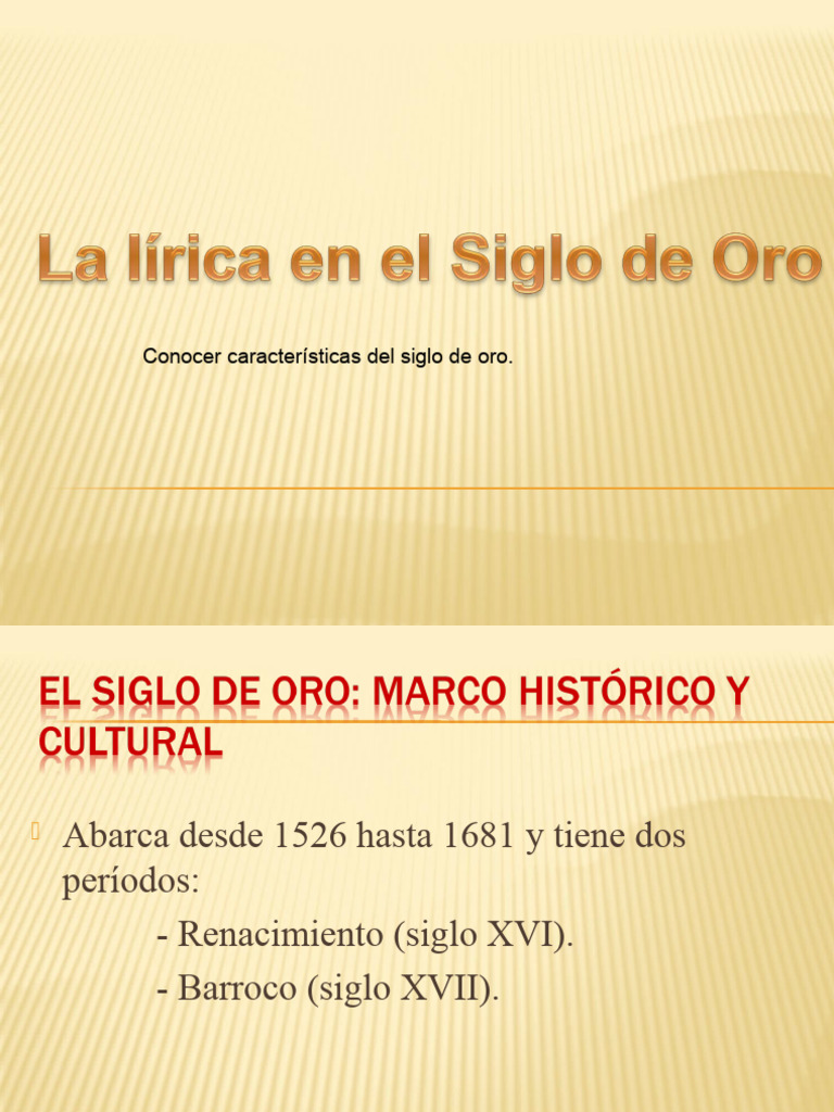 La Lã Rica en El Siglo de Oro | PDF | Renacimiento
