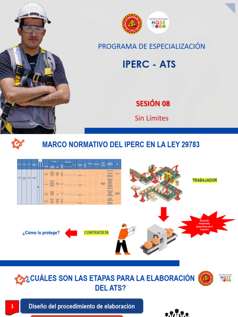 Iperc - Ats - Sesión 08 | PDF | Minería | Multa (pena)