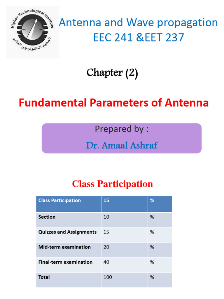 Antenna Lec | PDF | Antenna (Radio) | Electromagnetic Radiation