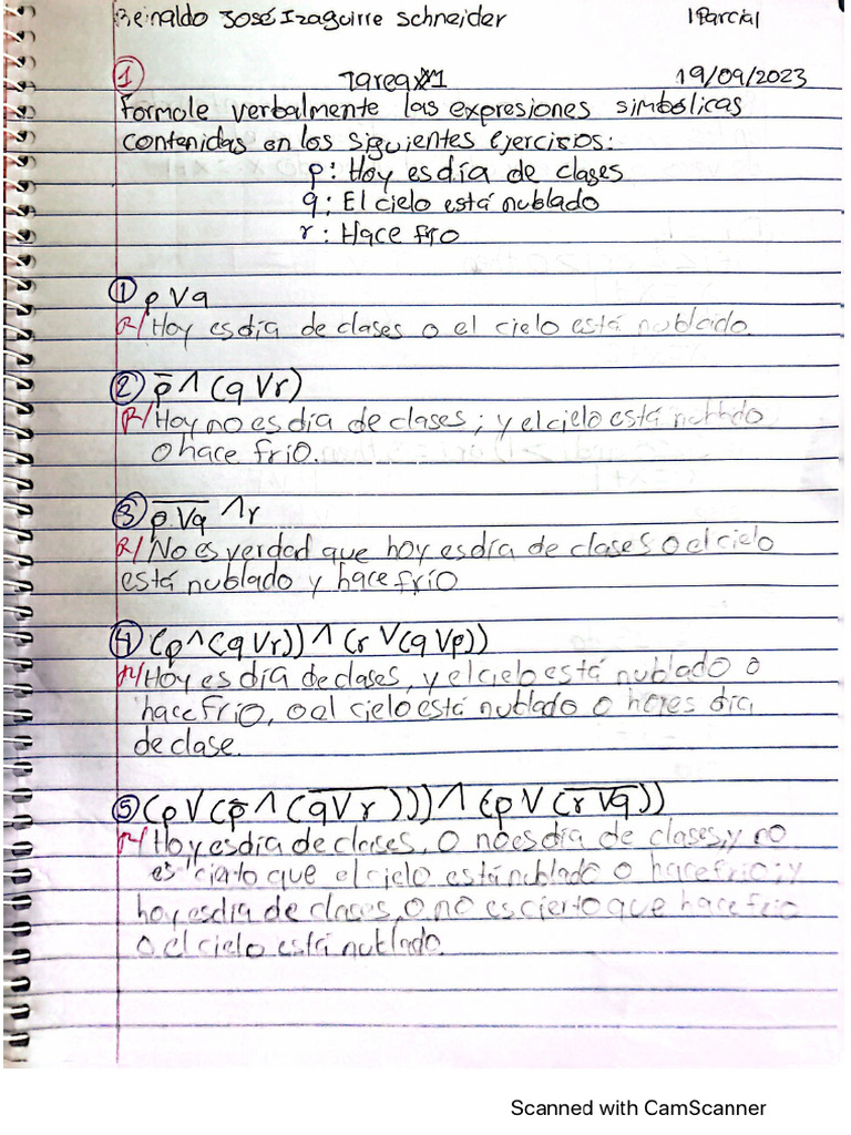 Tarea#1 Estructuras Discretas | PDF Tarea#1 Estructuras Discretas | PDF