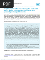 Arfid Workbook | PDF | Cognitive Behavioral Therapy | Berry
