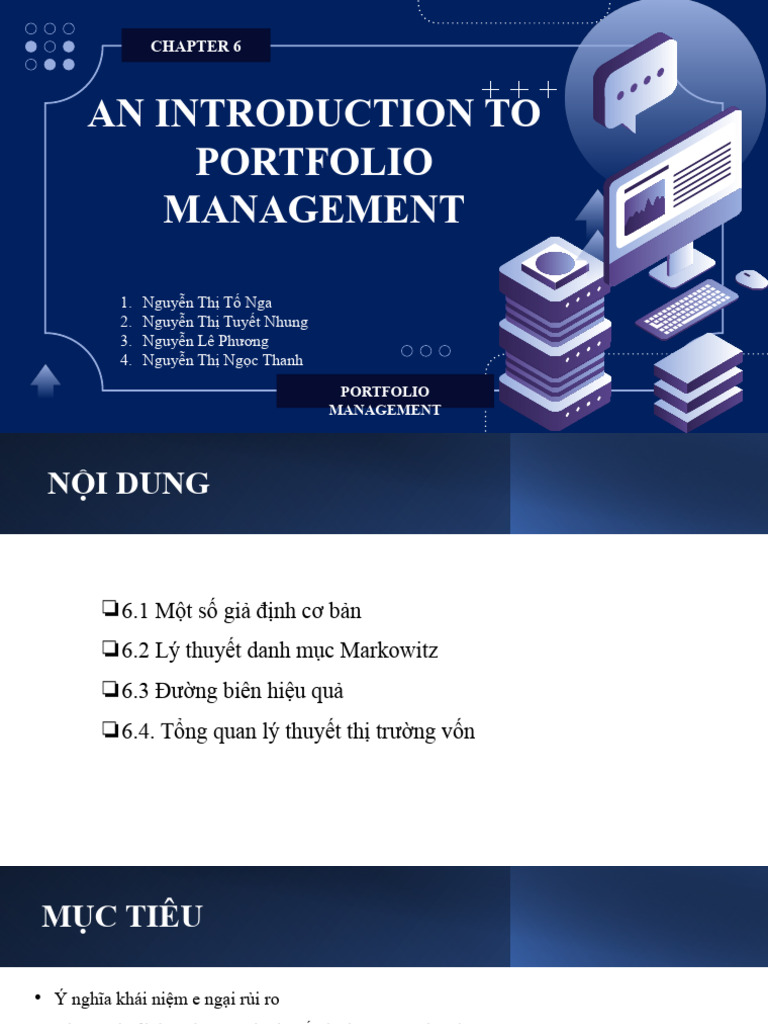 Chapter 6 An Introduction To Portfolio Management - Final | PDF