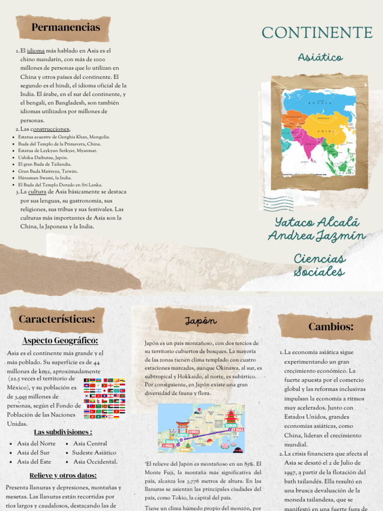 ccss triptico | PDF | Asia | Japón