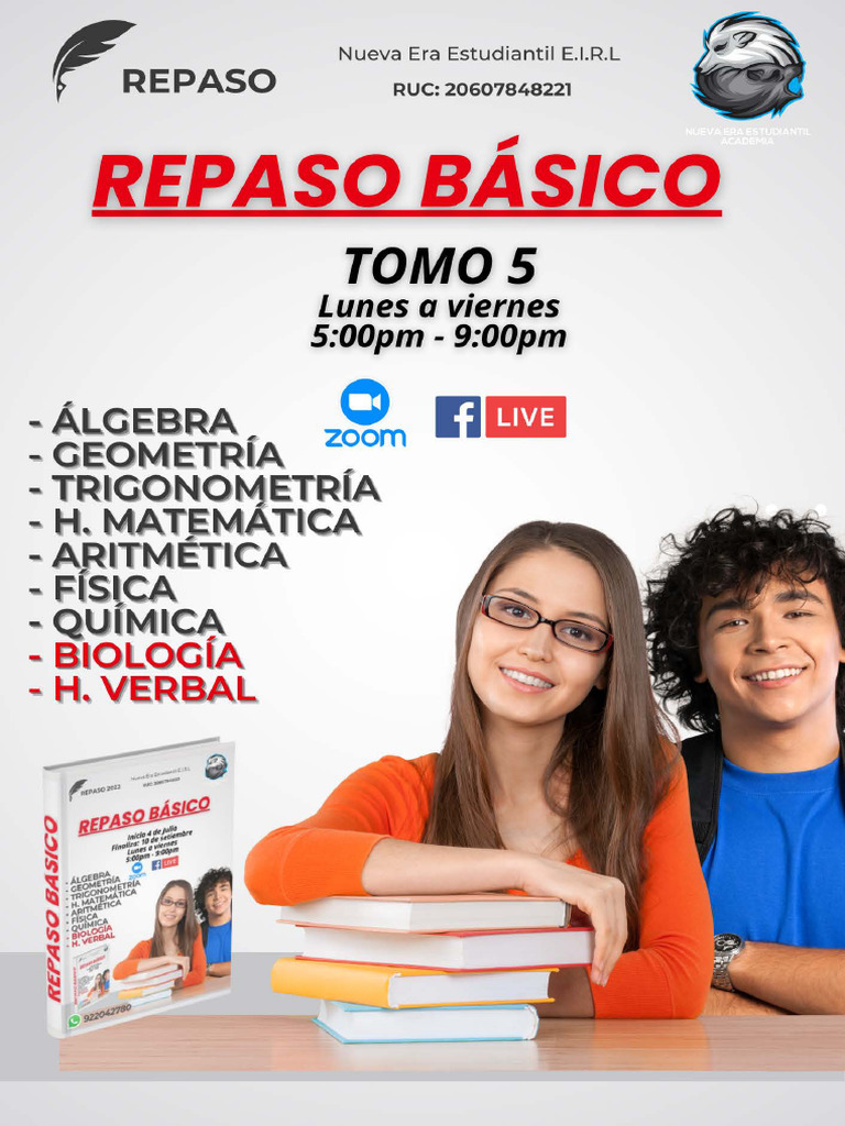 Tomo 5 - Repaso Básico | PDF | División (Matemáticas) | Enlace químico