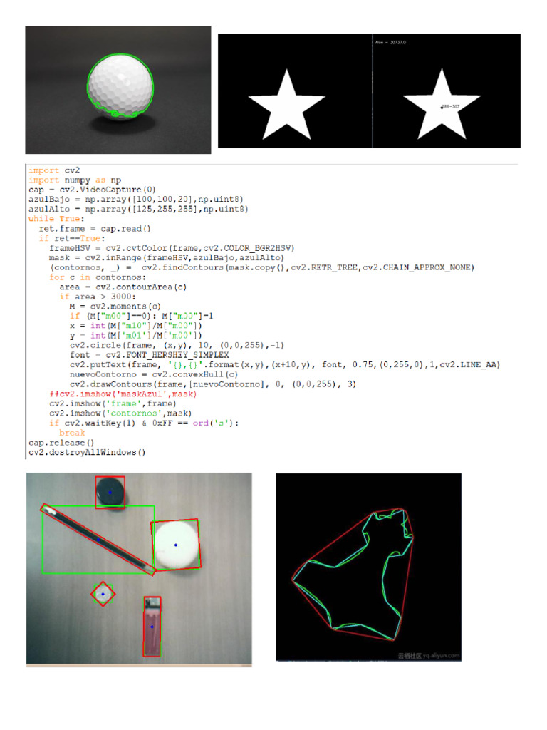 Funciones Opencv | PDF