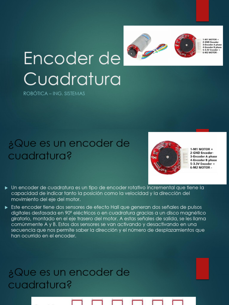 Encoder de Cuadratura | PDF