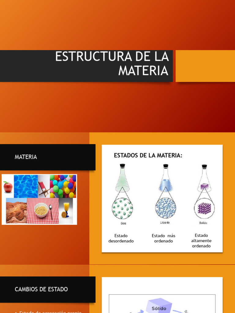 Estructura de La Materia | PDF | Importar | Átomos