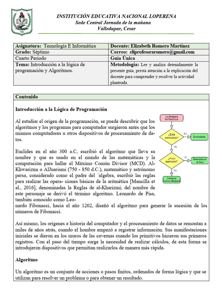 Guía - No - 1 - PA - 4 | PDF | Tipo de datos | Variable (informática)