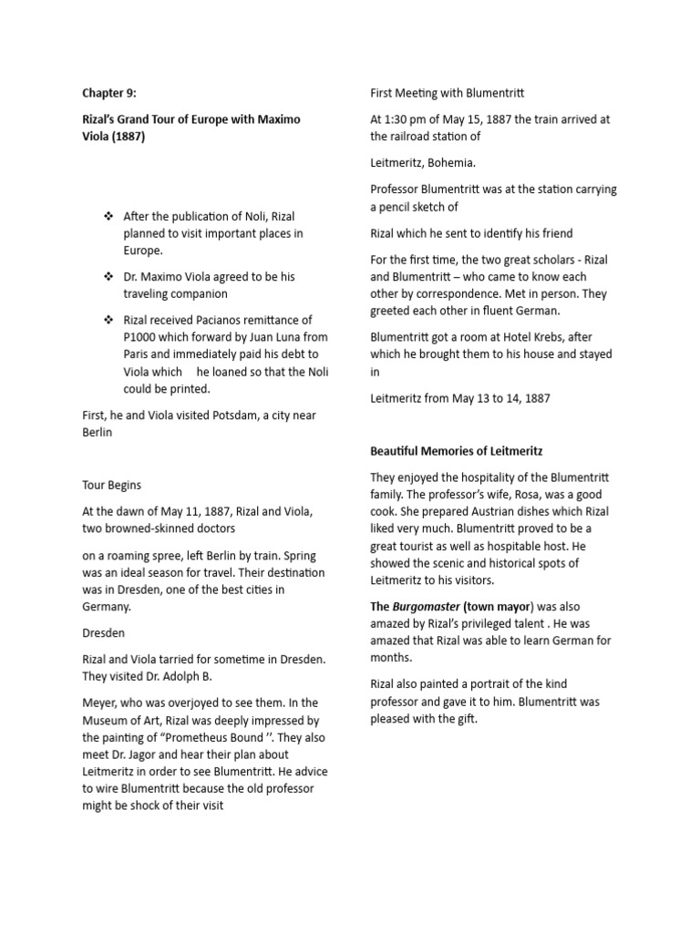 Life and Works of Rizal | PDF | Manila | Philippines