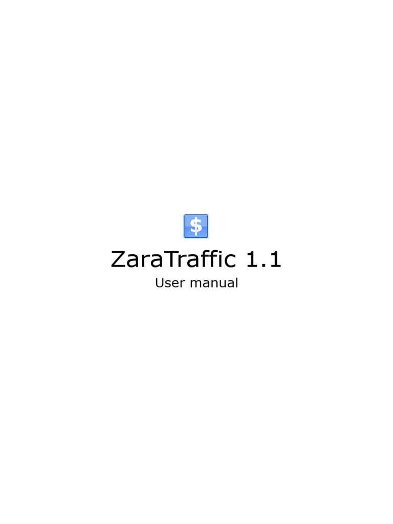 ZaraTraffic en | PDF | Computer File | Button (Computing)